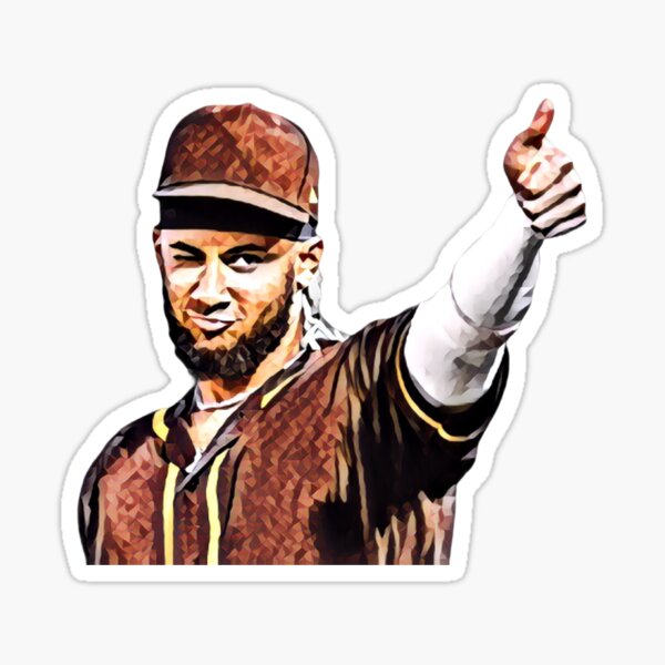 "Fernando Tatis Jr. - Baseball Art - El Nino - Thumbs Up" Sticker by ...