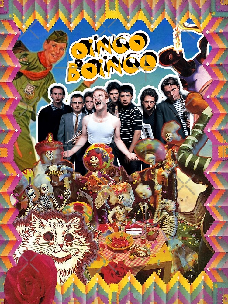 "Oingo Boingo " Poster by Llamenba | Redbubble
