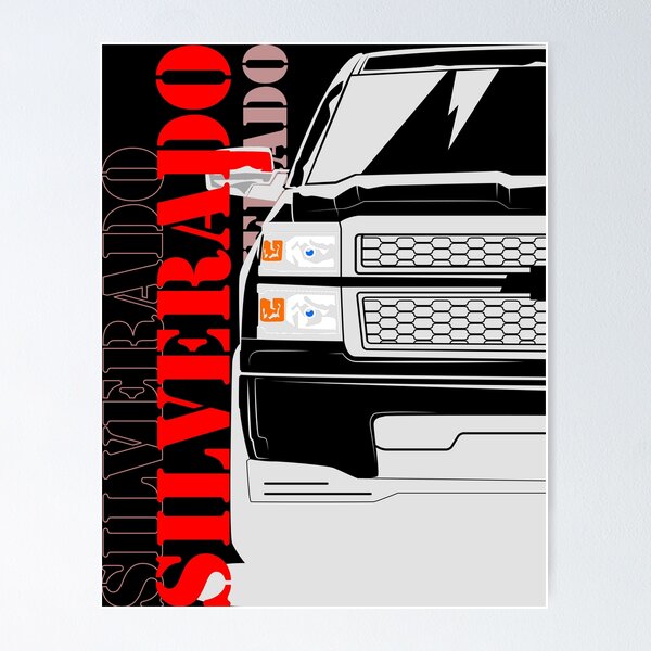"Silverado" Poster for Sale by CopiPanilArt | Redbubble