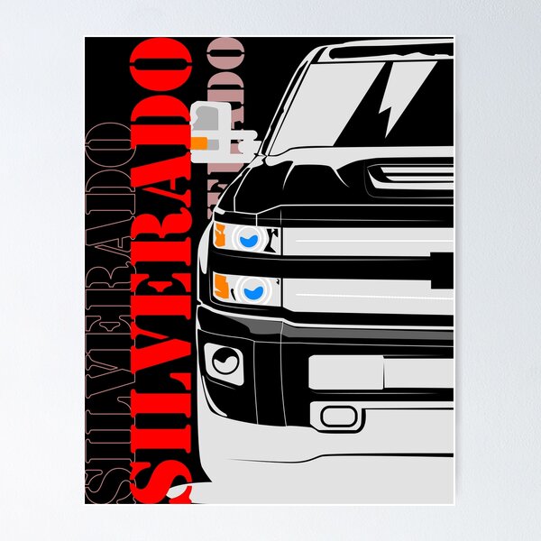 "Silverado" Poster for Sale by CopiPanilArt | Redbubble