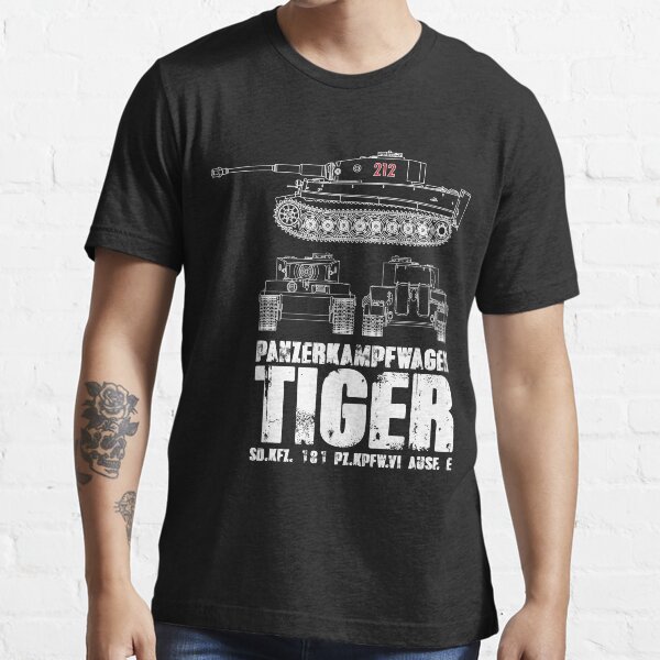 "TIGER TANK" T-shirt for Sale by PARAJUMPER | Redbubble | german t ...