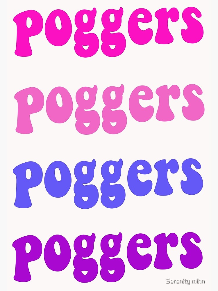 " Poggers|pog|Dream smp" Art Print by manila123 | Redbubble