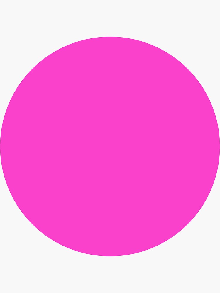 "Pink Dot" Sticker by MrProShop | Redbubble