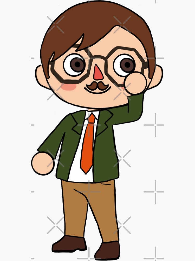 "Stardew Valley Harvey" Sticker for Sale by lolmariam | Redbubble