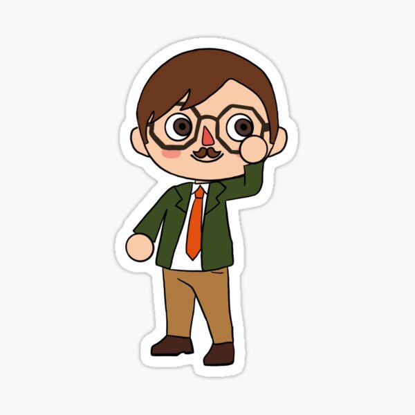 "Stardew Valley Harvey" Sticker for Sale by lolmariam | Redbubble