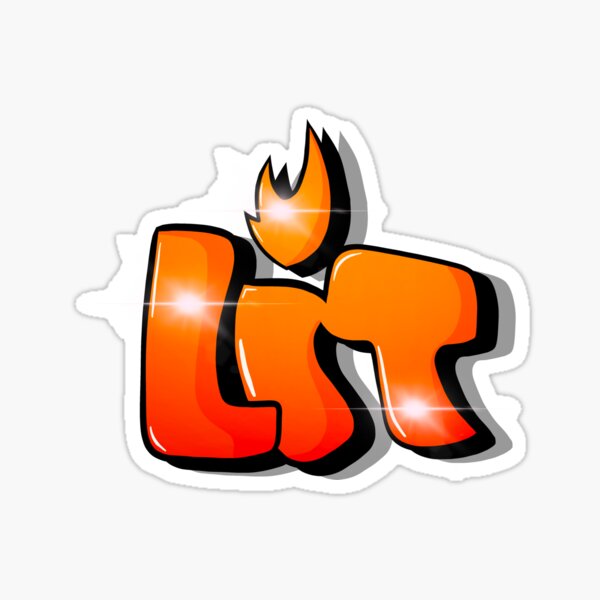 "Lit Graffiti Art" Sticker by APDrawings | Redbubble