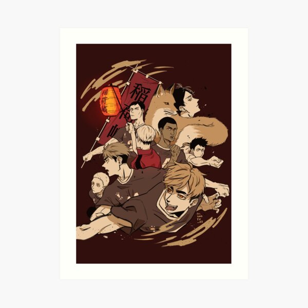 "Haikyuu!! Inarizaki Team" Art Print for Sale by rinnatsu88 | Redbubble