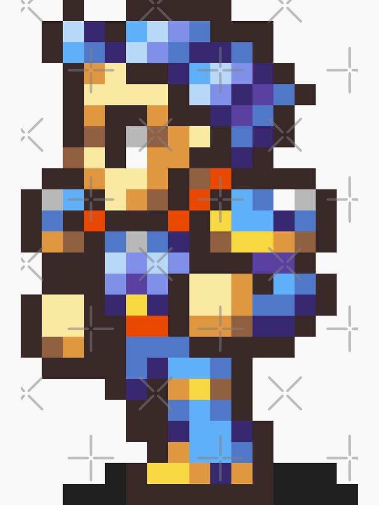 "Leon Sprite" Sticker for Sale by SpriteGuy95 | Redbubble