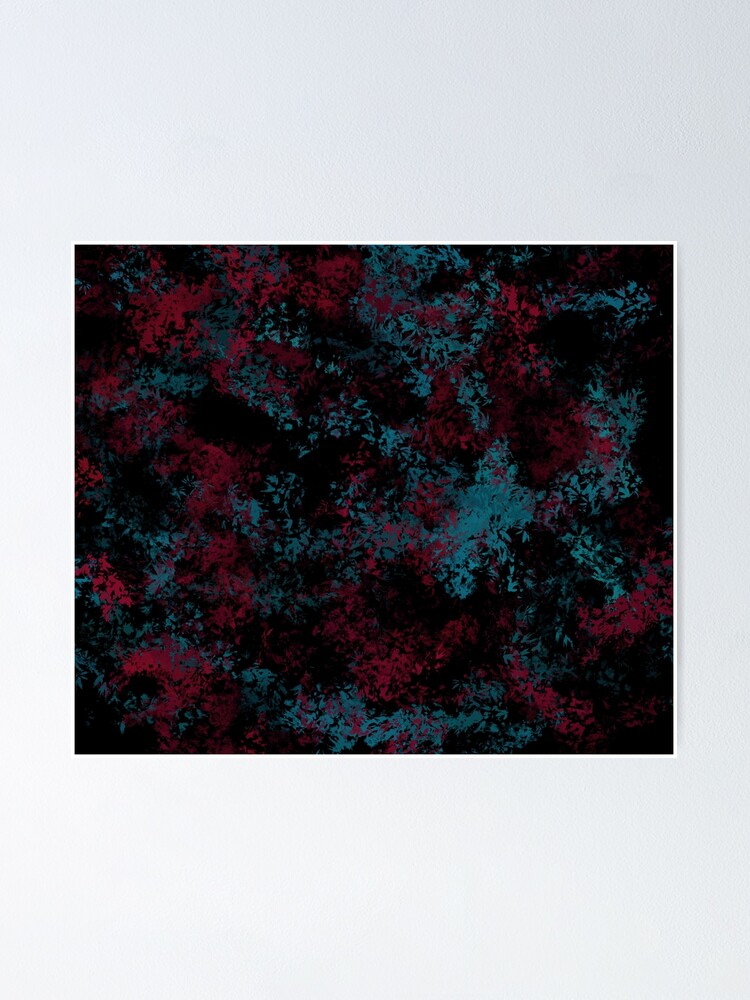 "Vampire Roses Digital Design" Poster by lanettesart | Redbubble