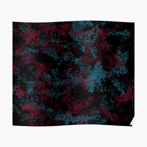 "Vampire Roses Digital Design" Poster by lanettesart | Redbubble