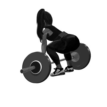 Barbell Snatch Silhouette