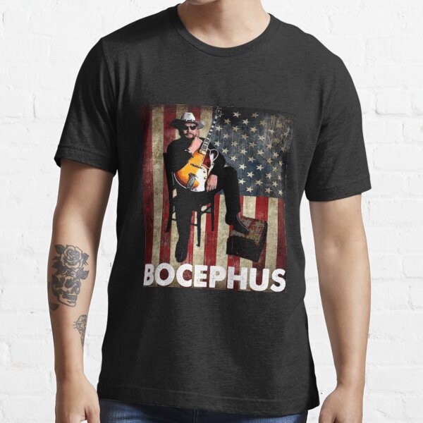 "Vintage Retro Flag Bocephus Retro Hank Jr Gifts Williams Men Women USA ...