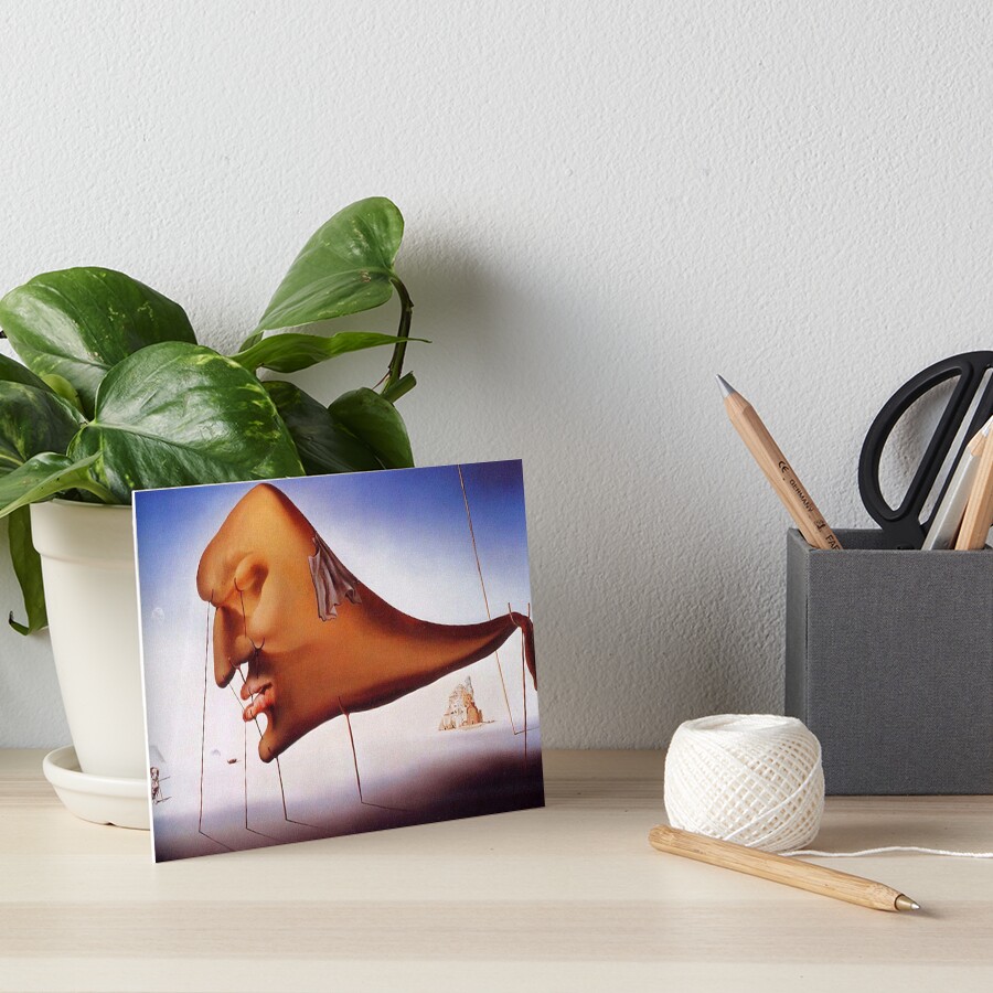"Le Sommeil (Sleep), 1937 by Salvador Dali" Art Board Print for Sale by ...