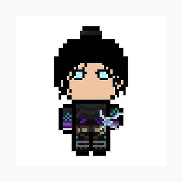 Lámina fotográfica «Wraith Pixel Art» de peex-art | Redbubble