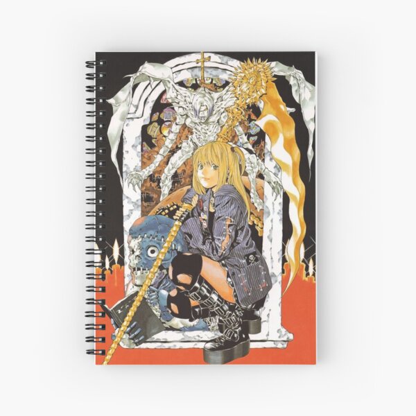 Death Note Misa Spiral Notebooks | Redbubble