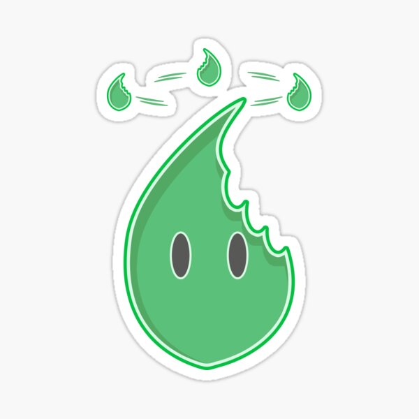 "Leaf Sprite" Sticker for Sale by Jammables | Redbubble
