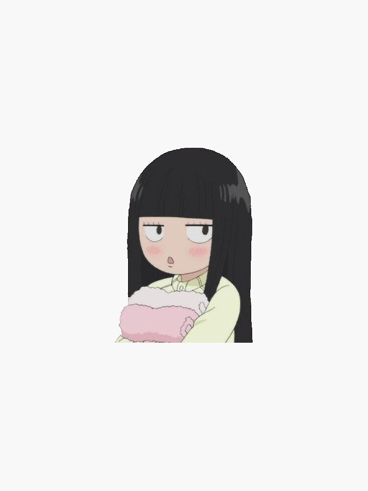 "chibi sawako holding towels" Sticker for Sale by soymilkclub | Redbubble