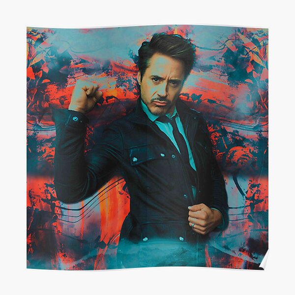 "robert downey jr " Poster for Sale by isarmerd | Redbubble