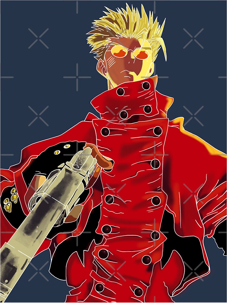 "vash funny picture" Sticker for Sale by ShultzJennie | Redbubble