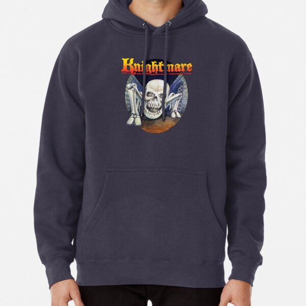 "Knightmare - Skull" Pullover Hoodie for Sale by RetroTrader | Redbubble