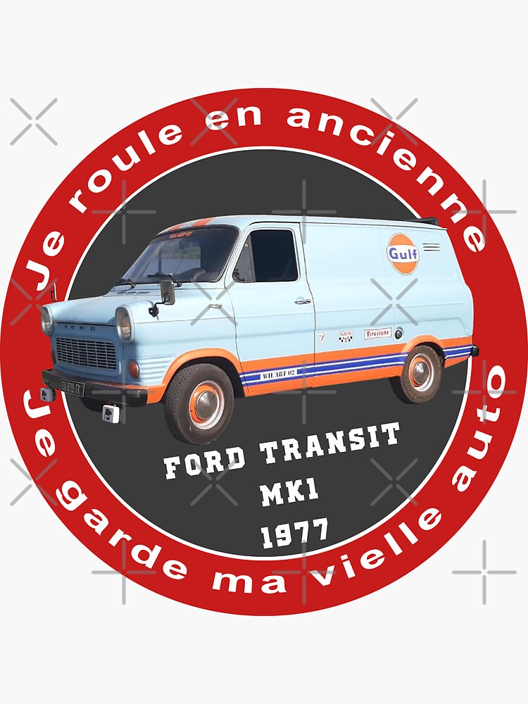 "Transit mk1 sticker (customization on request)" Sticker for Sale by ...
