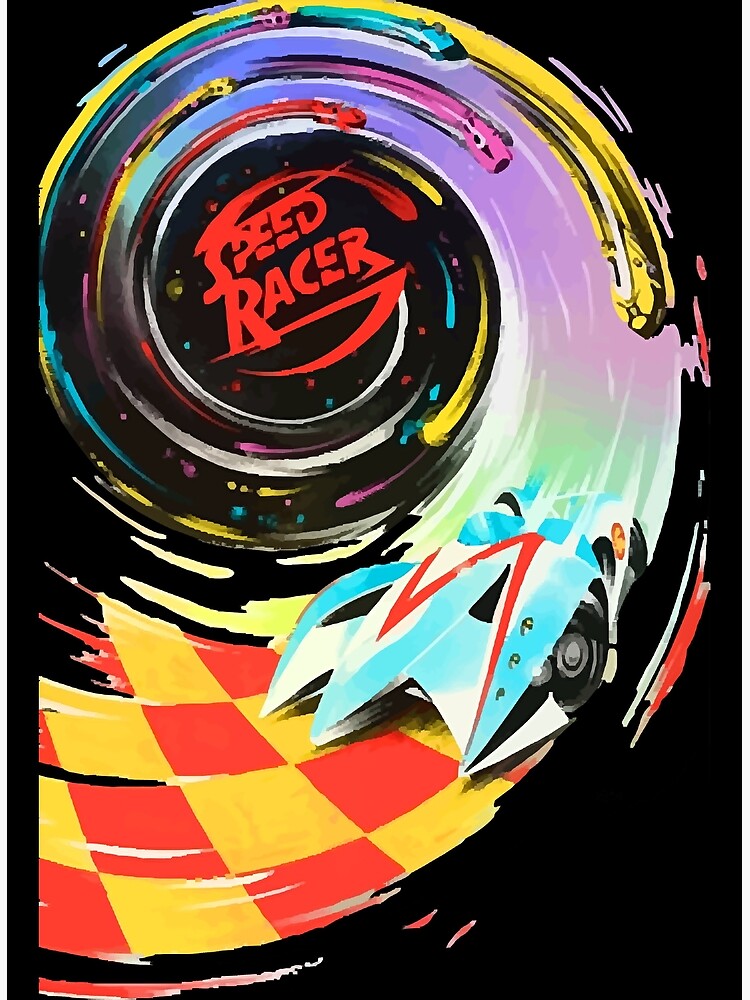 Speed racer - circle Premium Matte Vertical Poster sold by Aron Aaron ...