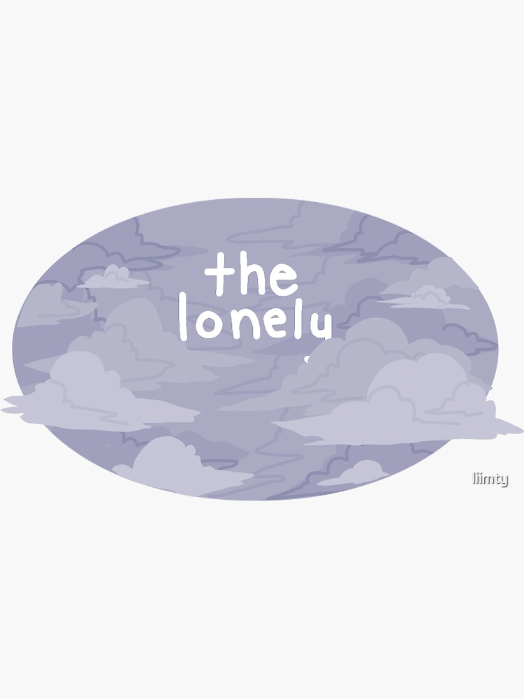 "TMA Patron: The Lonely" Sticker by liimty | Redbubble