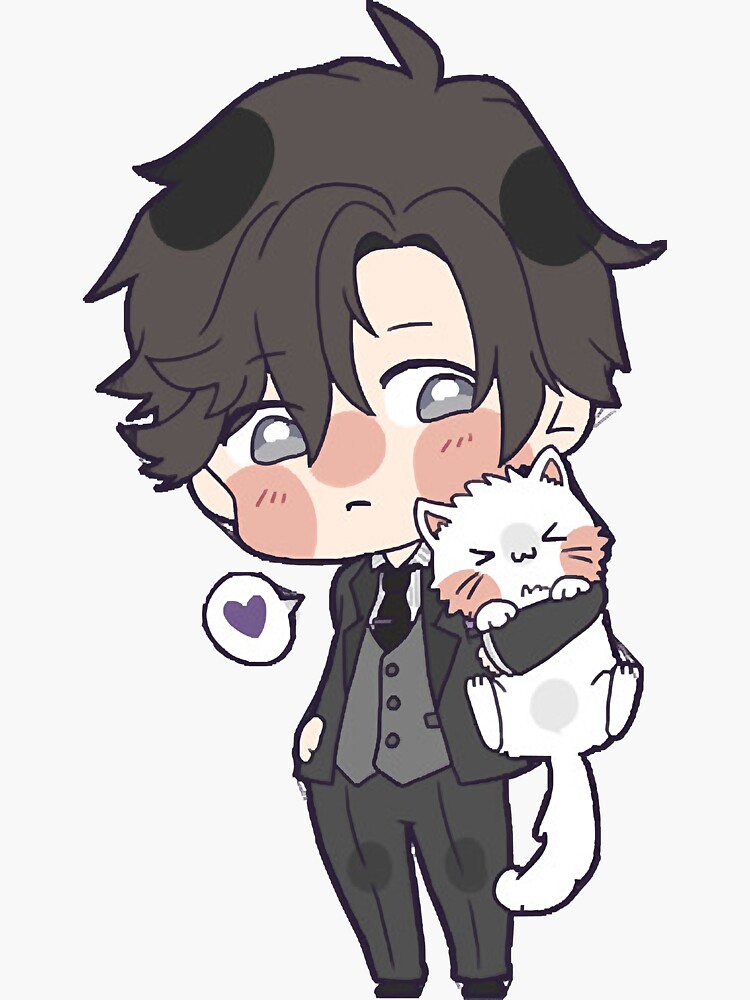 "Jumin " Sticker for Sale by QuasimGen | Redbubble
