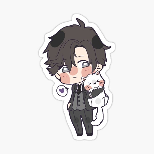 "Jumin " Sticker for Sale by QuasimGen | Redbubble