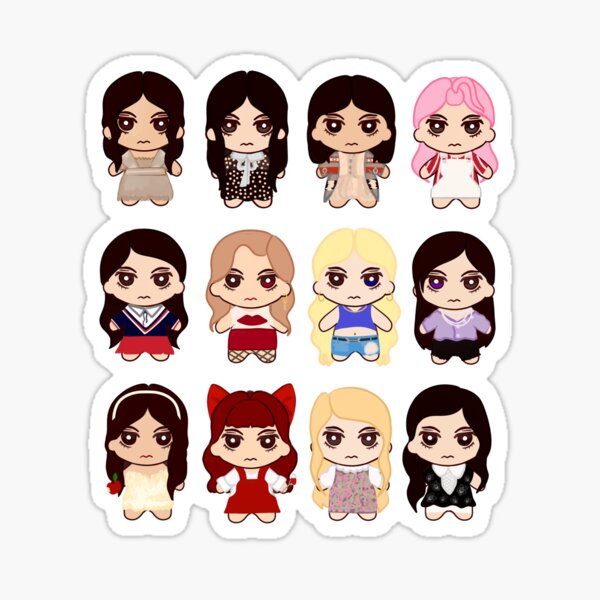 "micro organism LOONA " Sticker for Sale by biquoi-shop | Redbubble