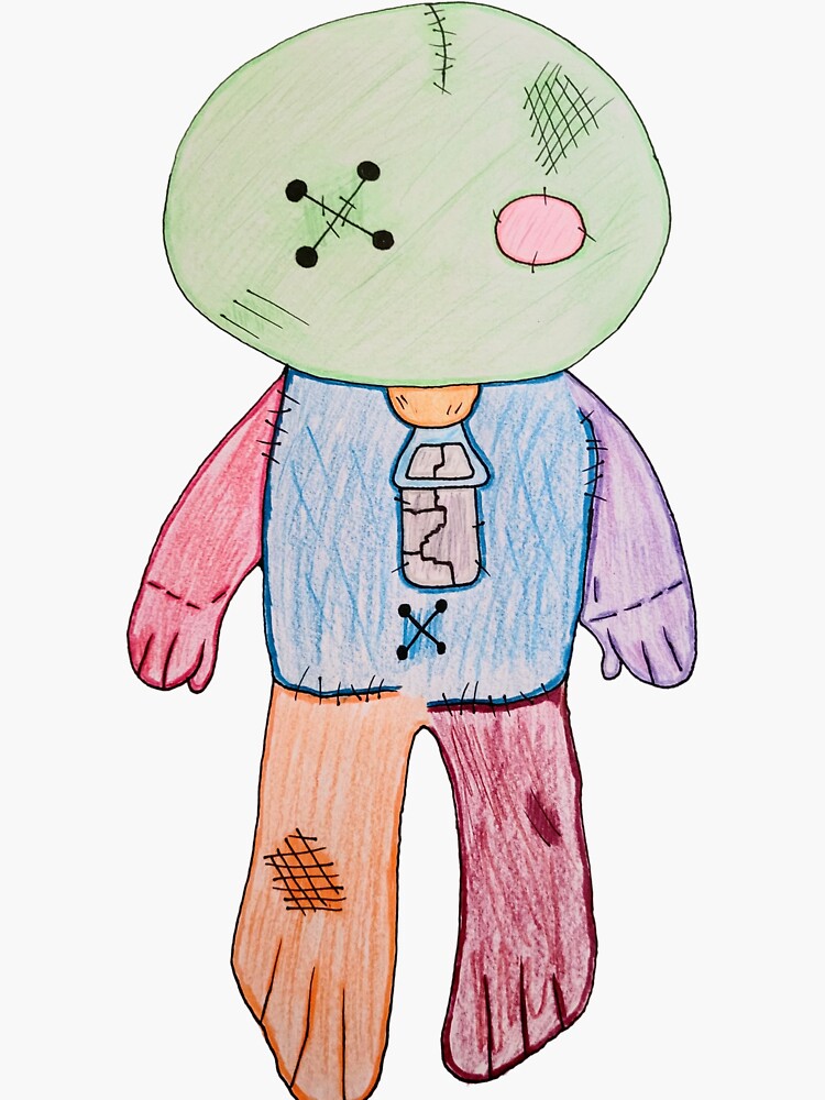 "Patch work " Sticker for Sale by Charismatik | Redbubble