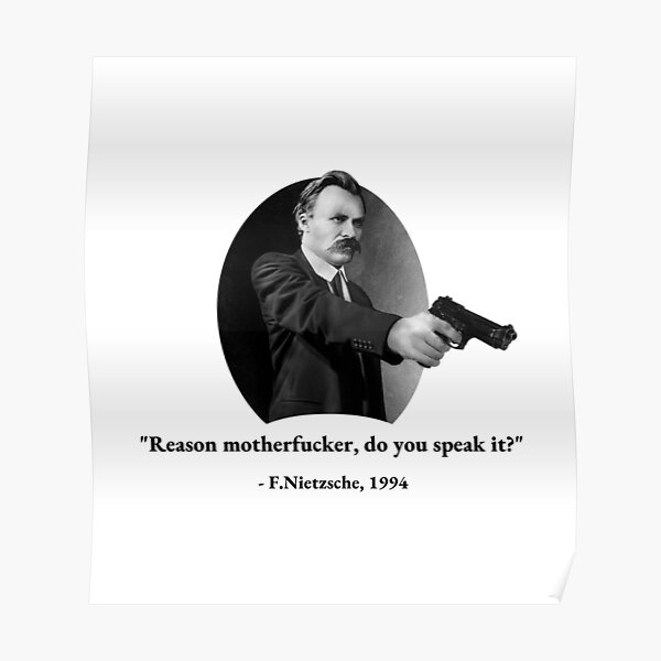 "Nietzsche Funny Philosophy, Funny philosopher, Philosophy Student Gift ...
