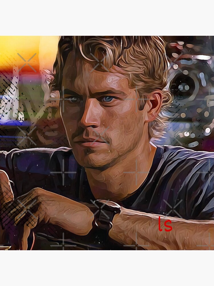 "Paul walker" Sticker for Sale by V2711S | Redbubble