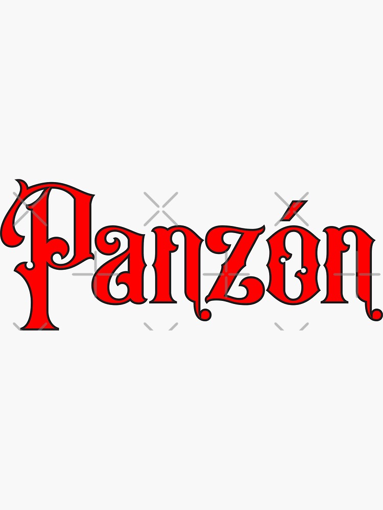 "No shame in being a panzón, everyone loves a belly." Sticker by ...