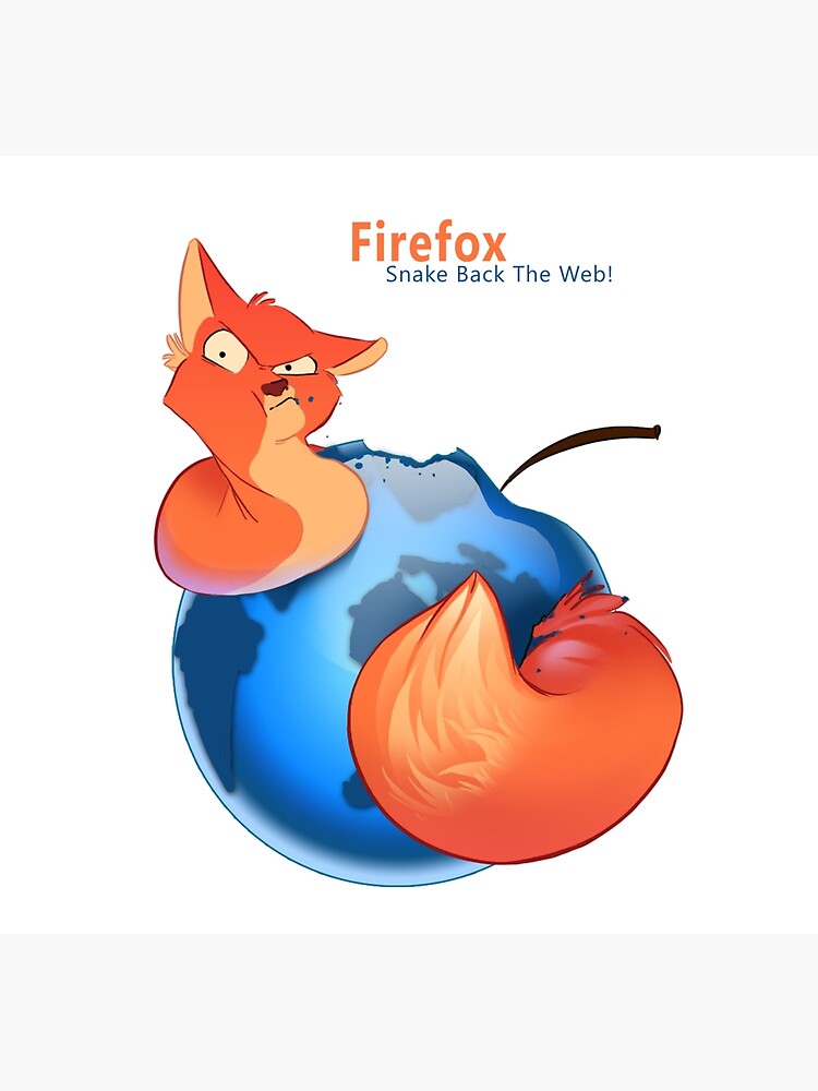 "Firefox" Art Print by Miles-DF | Redbubble