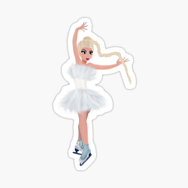 "Denali Ice Queen - Drag Race" Sticker for Sale by PrimaDonnaPrint ...
