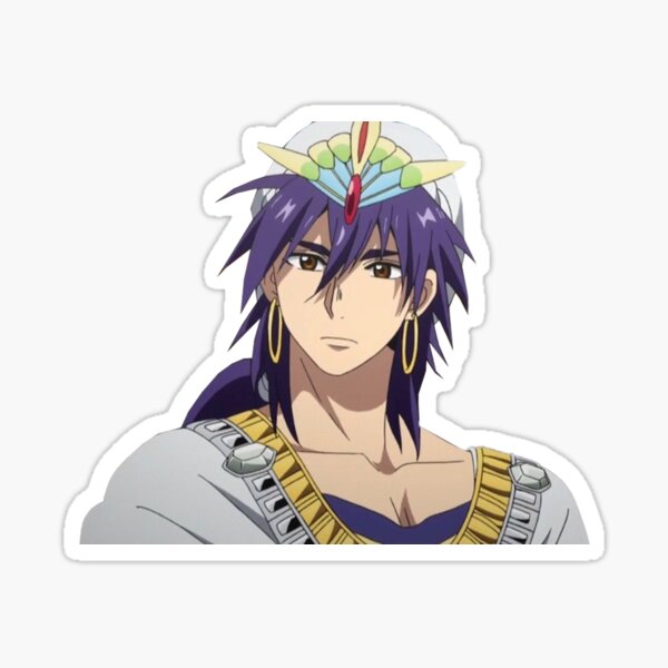 "Sinbad (Magi: The Labyrinth of Magic)" Sticker for Sale by ...