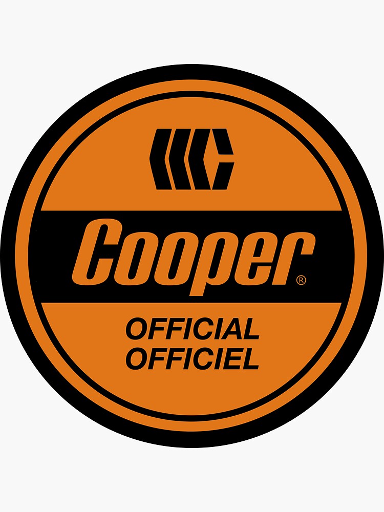 "Cooper Retro Hockey Puck Graphic" Sticker for Sale by Retrohockeyuk ...