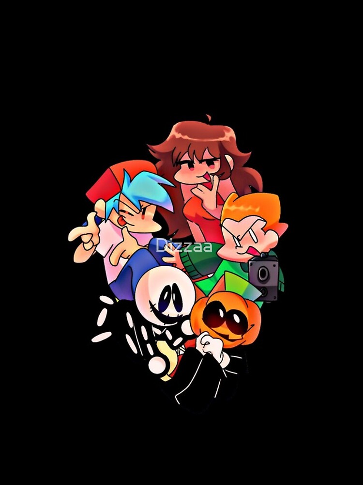 "Friday Night Funkin boyfriend,girlfriend,pico,skid and pump the best characters amazing fnf ...