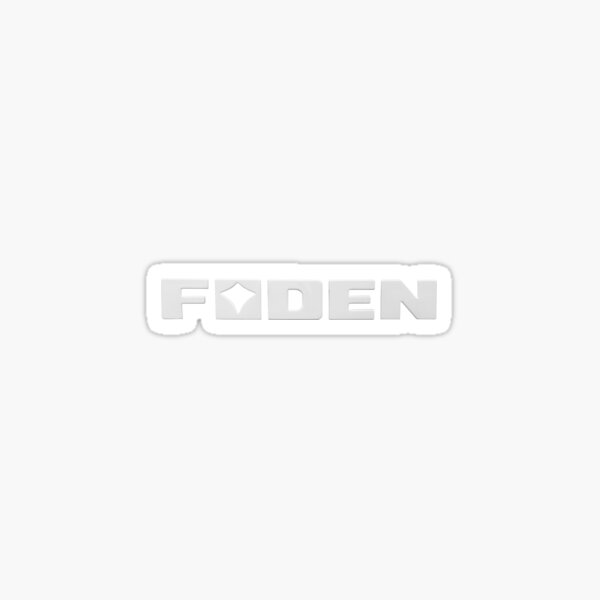 "Foden classic 1970s commercial vehicle logo badge" Sticker for Sale by ...