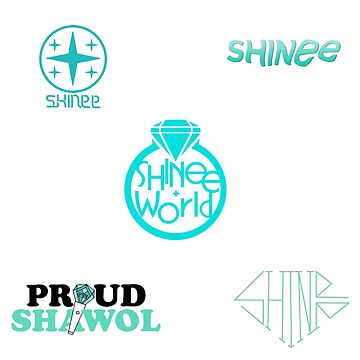 "SHINee logo stickers" Sticker for Sale by nabiisalive | Redbubble
