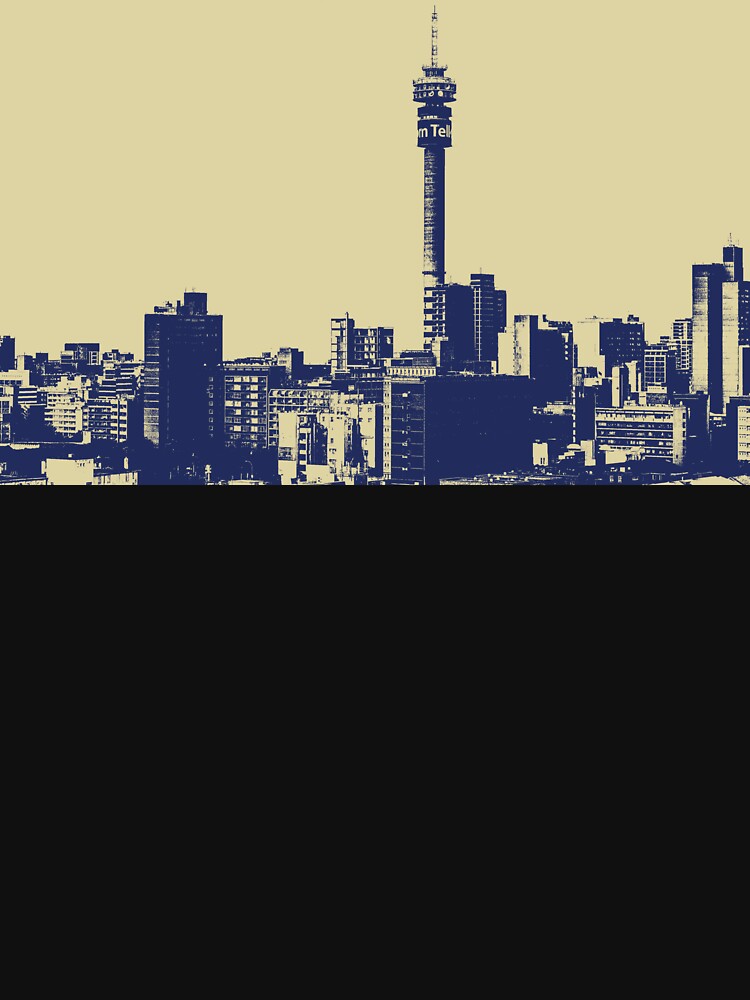 "The City of Gold JHB" T-shirt for Sale by kabeloMmash | Redbubble ...