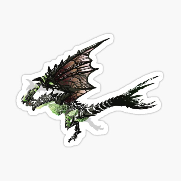 "Astalos (Monster Hunter)" Sticker for Sale by Fantasyhaze | Redbubble