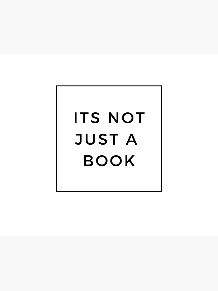 "Its Not Just A Book" Poster by Jasonnoel1 | Redbubble