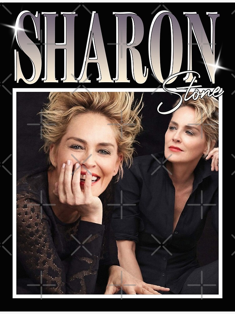 "Sharon stone" Poster by silvieex | Redbubble