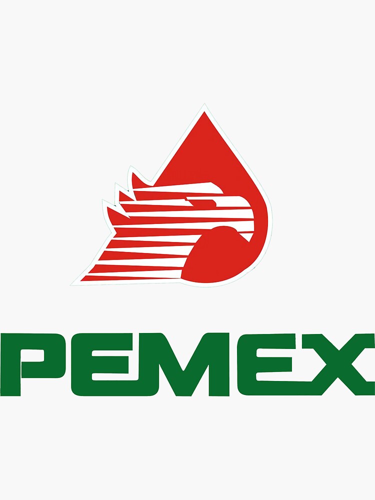 "Vintage pemex Logo" Sticker for Sale by PederLindholm | Redbubble