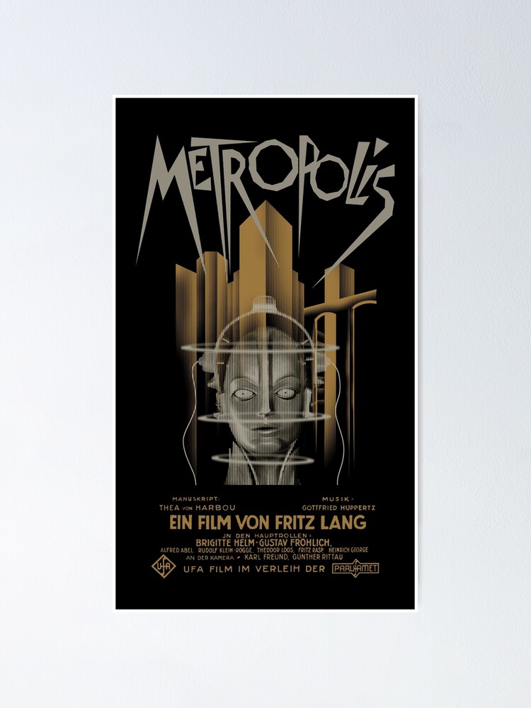 "Metropolis News" Poster by WVortex | Redbubble