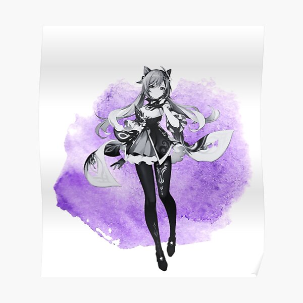 "Genshin Impact Keqing" Poster von marikyo | Redbubble