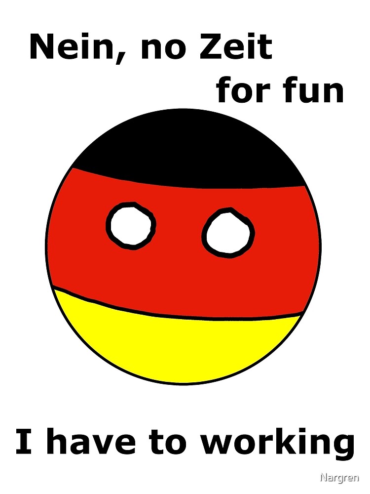 "German Countryball" Poster for Sale by Nargren | Redbubble