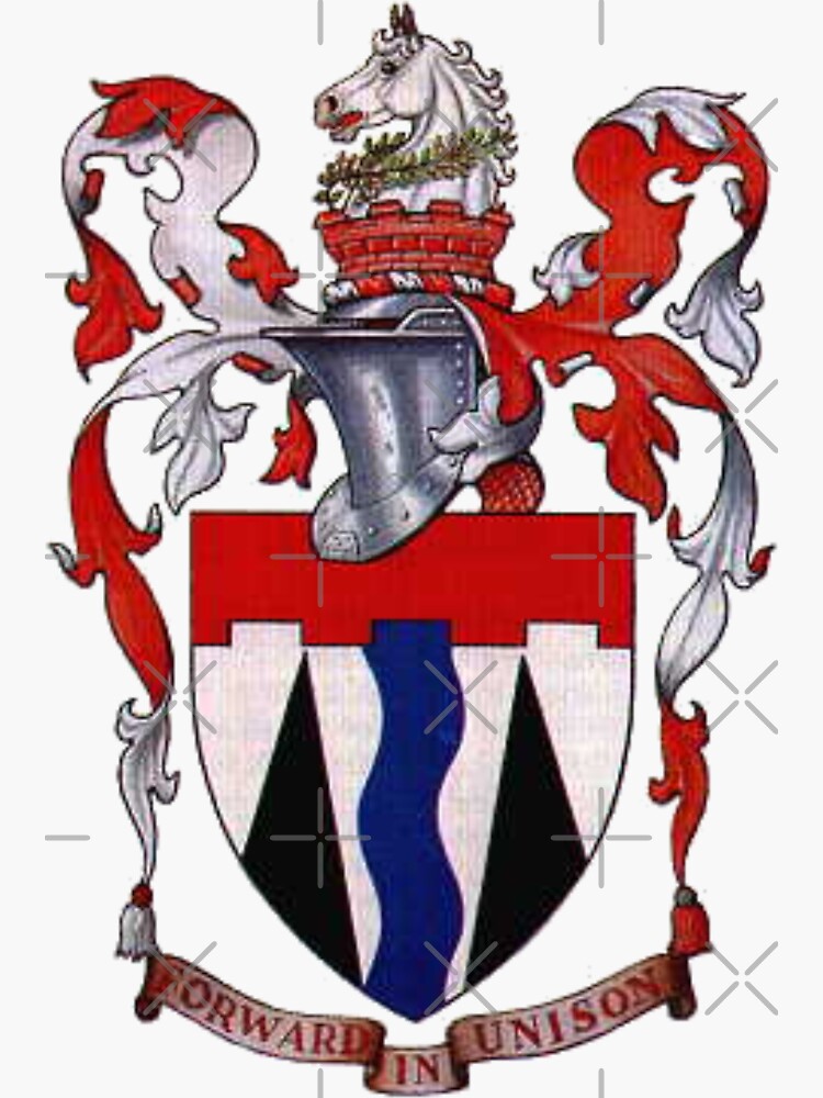 "Arms of Tonbridge And Malling Borough Council (KENT)" Sticker by ...